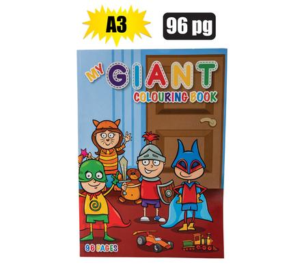 Book colouring a3 asstd – Hooraah